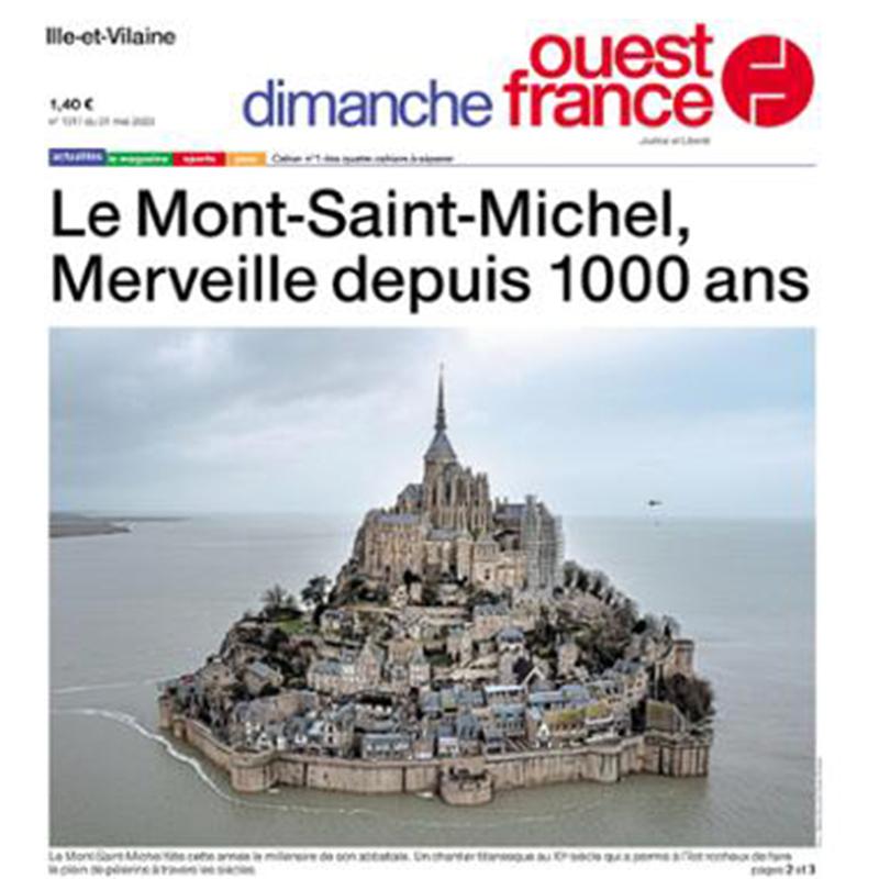 OUEST FRANCE - SUNDAY 21 MAY 2023 - EGO Paris